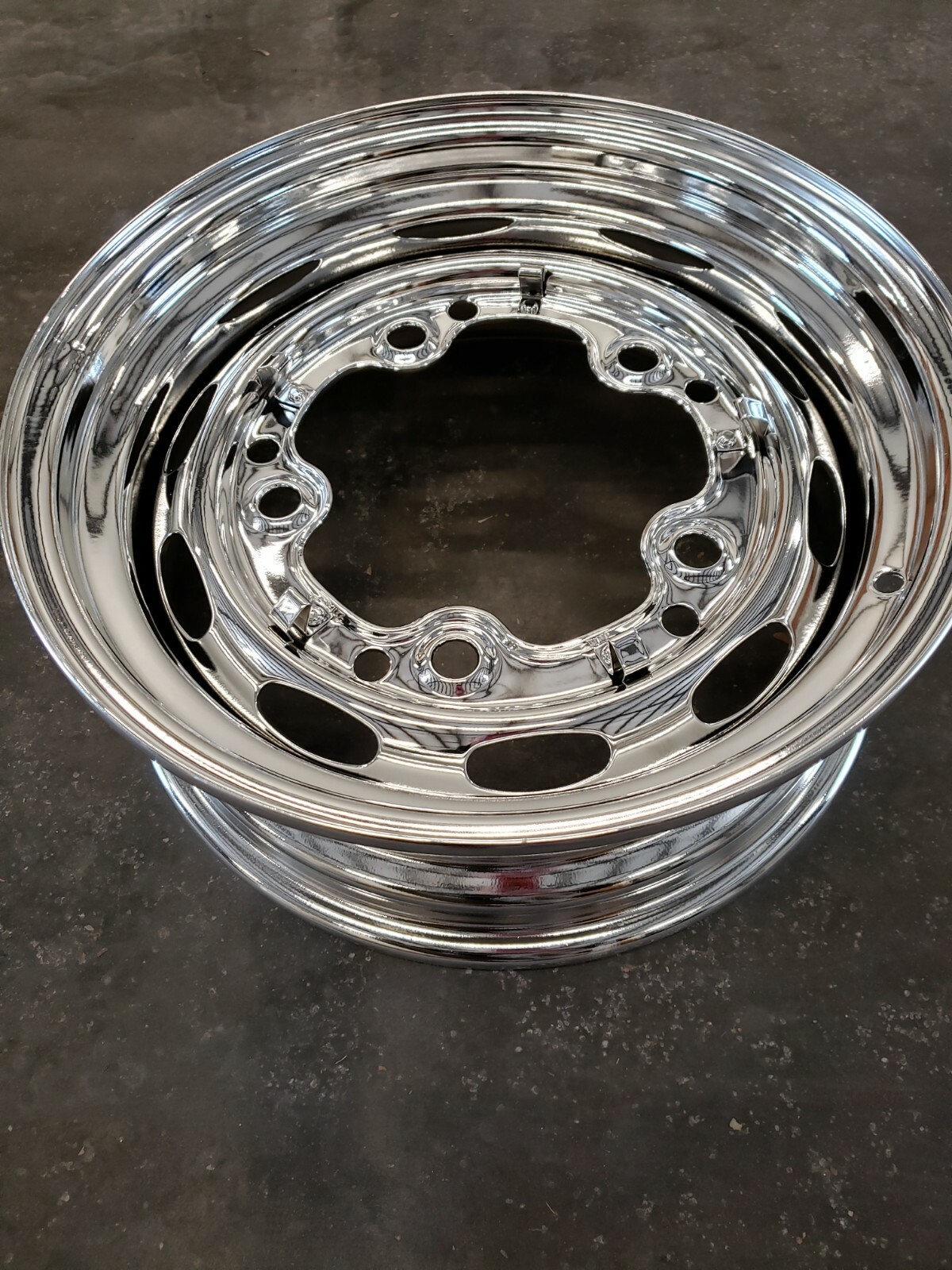 CHROME VW VOLKSWAGEN BEETLE 5 LUG STEEL WHEEL,OEM OFFSET,5 1/2" X15" | eBay