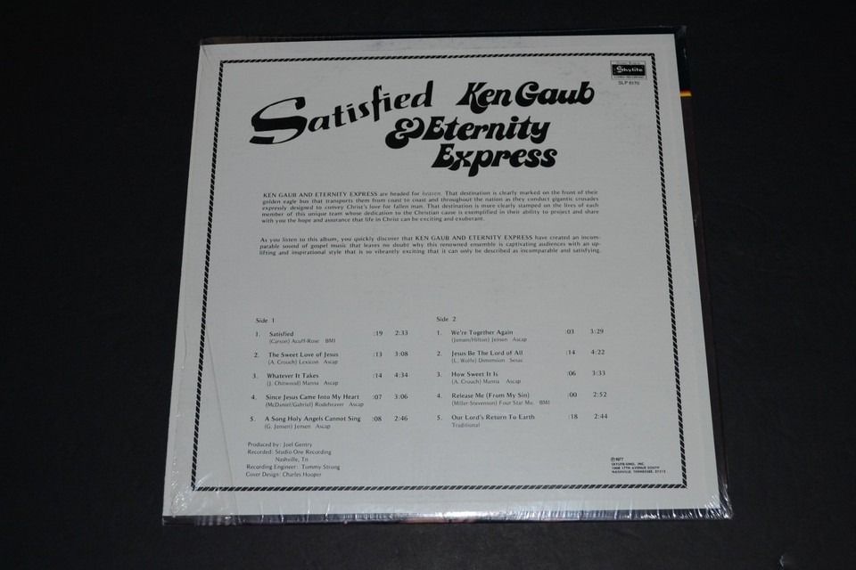 Satisfied - Ken Gaub & Eternity Express - Skylite SLP 6170 - Xian FAST ...