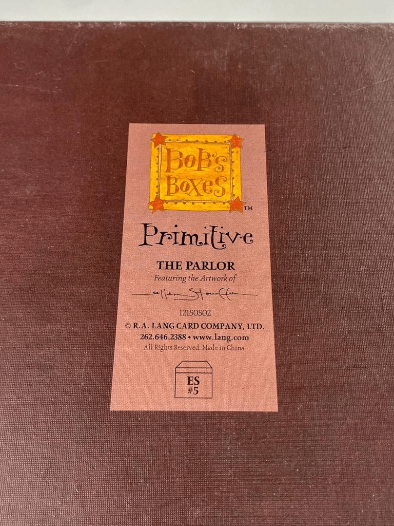 Bob's Boxes Primitive Parlor Colors Square Nesting Stacking Storage Box Set 6 Pc | eBay