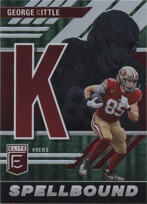 2023 Panini Donruss Elite - Spellbound George Kittle #SB-GK1 Green for ...