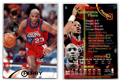 1994-95 Stadium Club Members Only #8 Tim Perry - Philadelphia 76ers | eBay