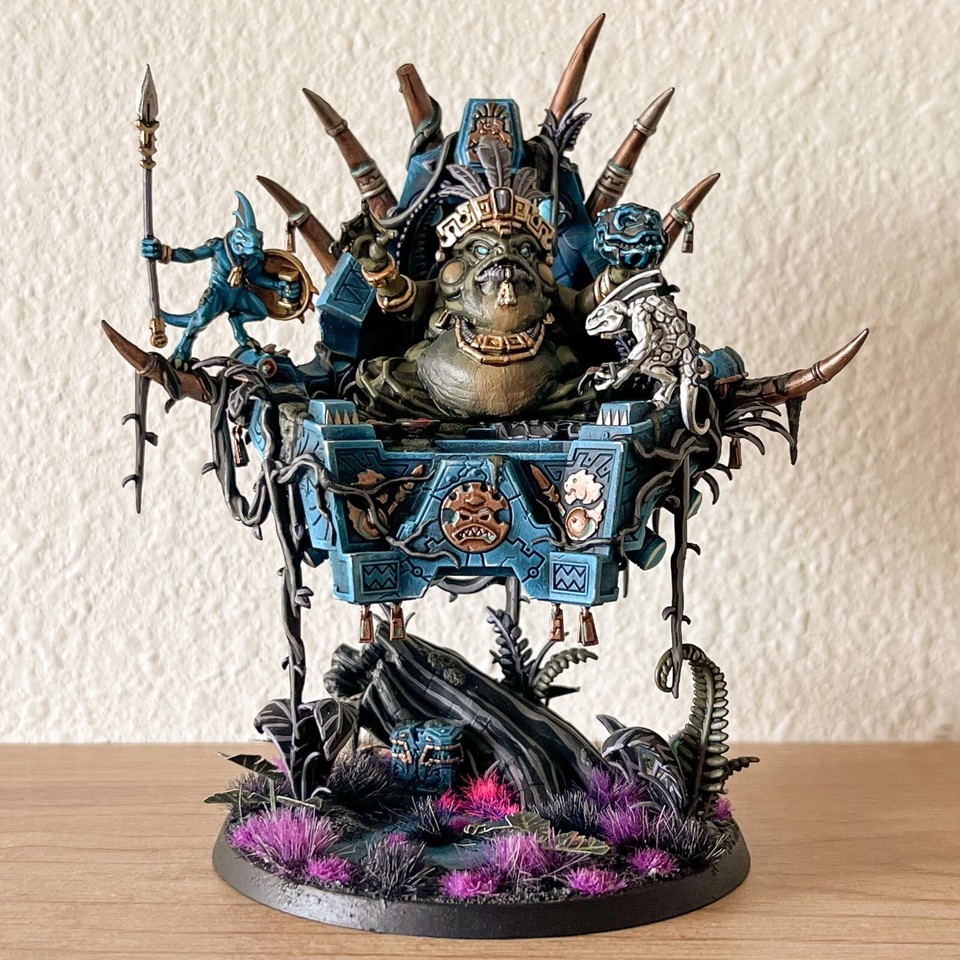 Warhammer Age Of Sigmar - Painted Seraphon Lizardmen Army - BoxedUp ...