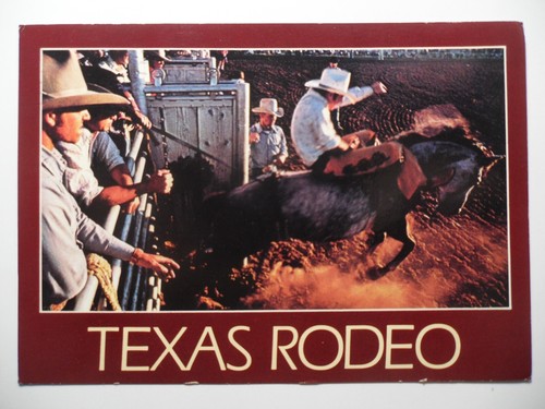 STAMPMART : USA TEXAS RODEO SAN ANTONIO TX CANCEL POSTCARD 1989 USED TO ...