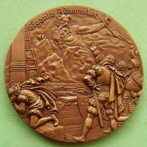 Mythology Adamastor Threatening Ships Camões Os Lusíadas Book BIG ...