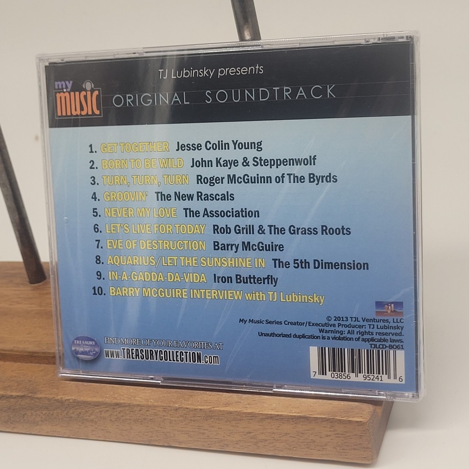 New Sealed My Music 60s Rock Pop Soul OST CD Original Soundtrack TJ ...