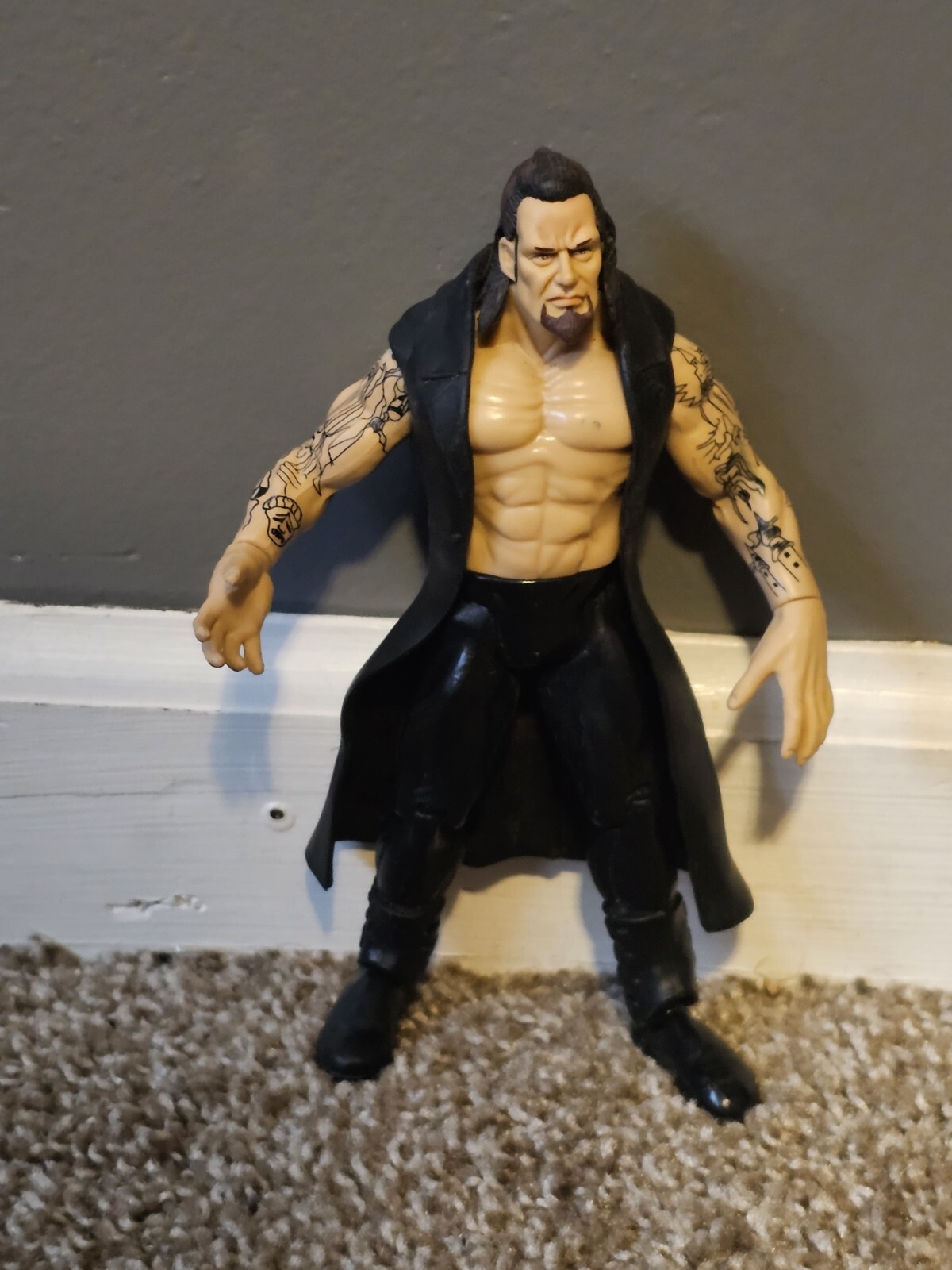 wwe UNDERTAKER W/JACKET jakks WRESTLING figure WWF | eBay