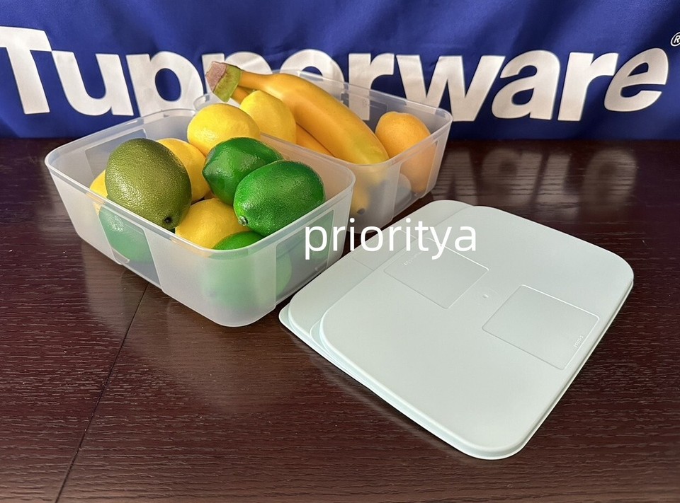 Tupperware Freezer Mates Medium #2 Container 1.5L/6c Set 2 Ice Cube ...