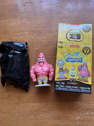 Funko Mystery Minis SpongeBob SquarePants - Patrick with Muscles 1/6 | eBay