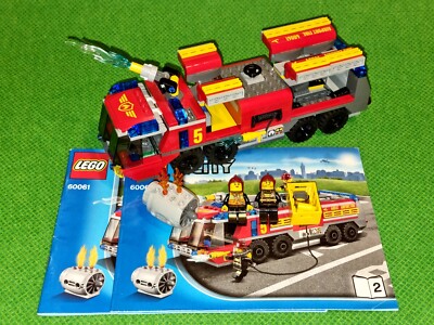 LEGO 60061 City Airport Fire Truck - USED | eBay Australia
