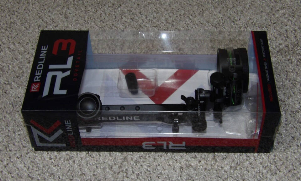New Redline RL3 Dovetail Micro 3 Pin Bow Sight- Right Handed, .019 Pin Size | eBay