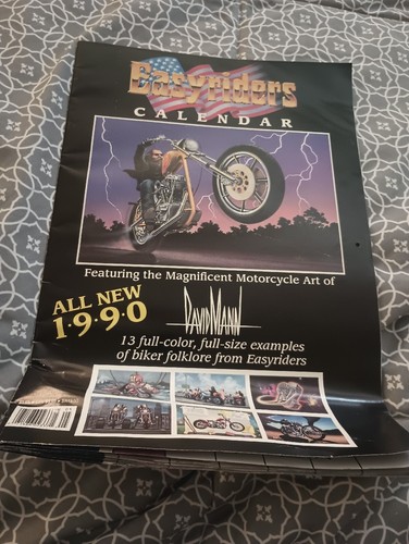 Easy Riders 1989 Calender Never Hung On Wall" | eBay