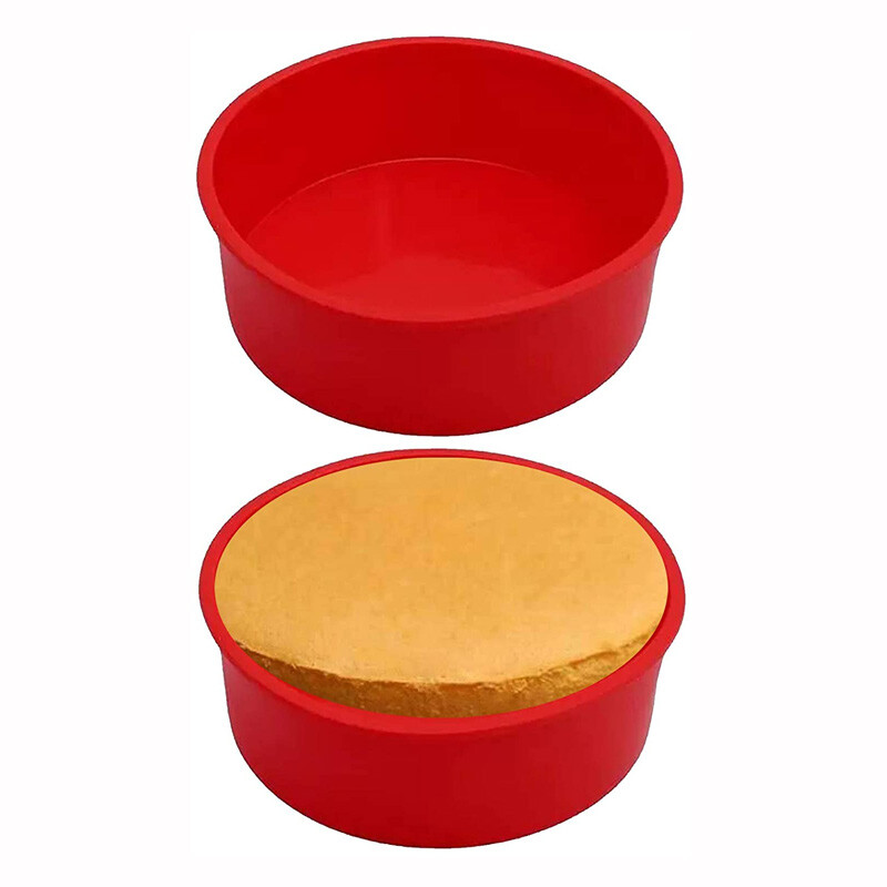 Round Cake Mold Silicone Molds for Cakes Nonstick Cake Pan | eBay