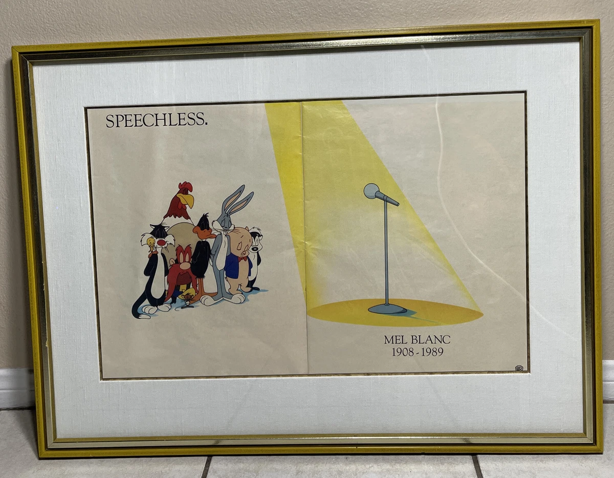 Mel Blanc Speechless Poster