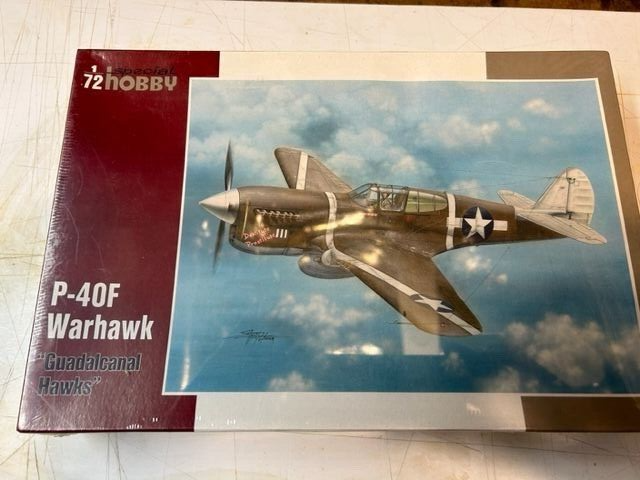 Rare Special Hobby P-40F WarHawk Guadalcanal...Kit 72149 ..1/72 ...