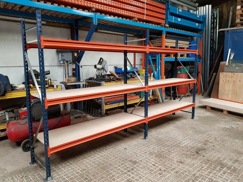 Longspan Shelving Bay (3 Levels) 2000H x 1840W bays x 600D Warehouse ...