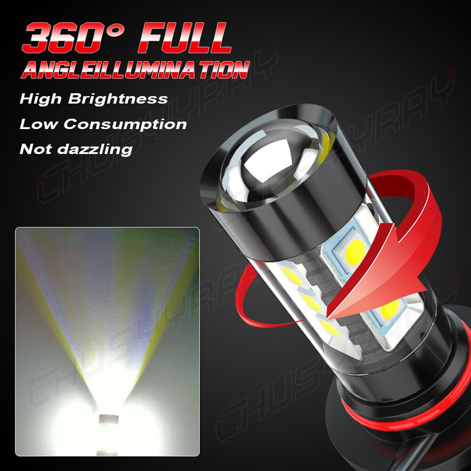 For Mercury Montego 2005-07 LED/HID Headlight Kit High Low Beam Fog ...