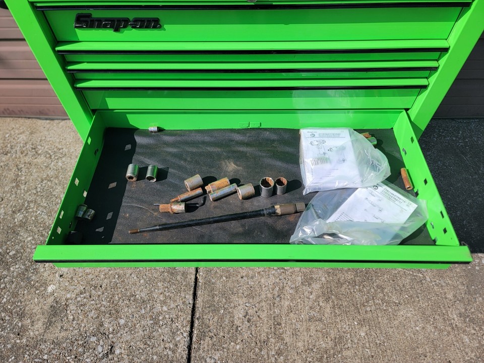 Snap-on 40 Inch Toolbox 7 Drawer KRA-4107, Stainless Work Surface ...