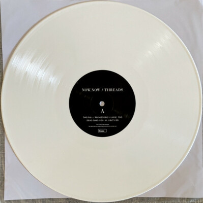 Now Now Threads WHITE VINYL LP Record ReleasedBy Chris Walla/Death Cab ...