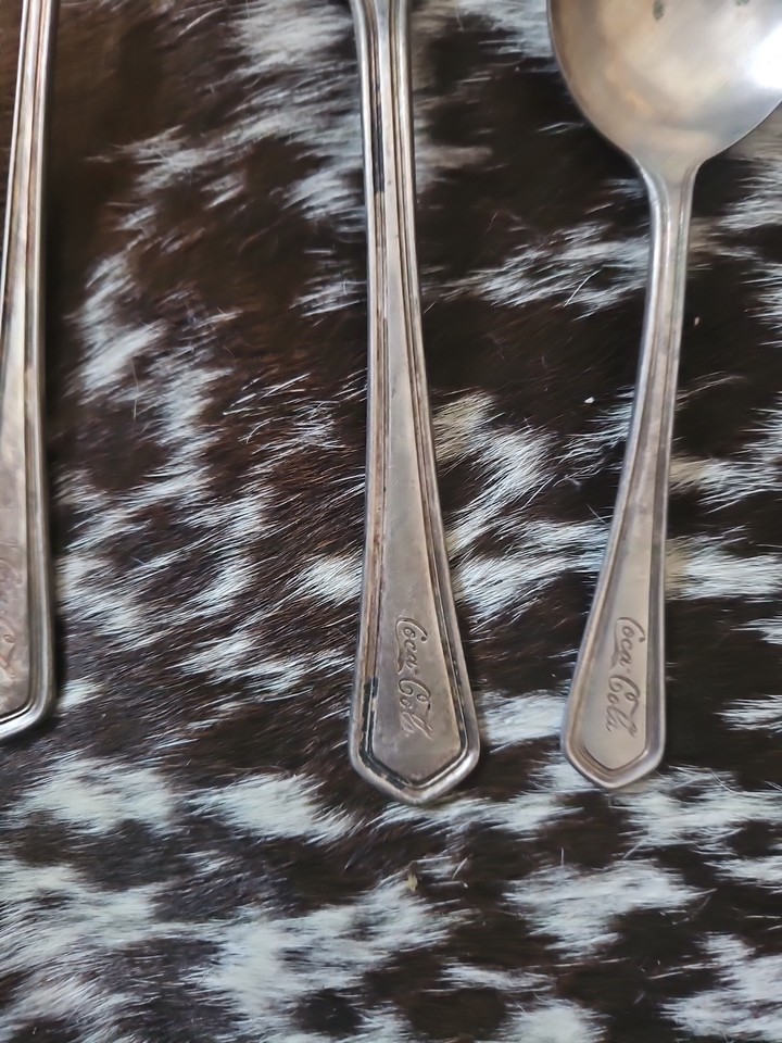 1920's Era Coca-Cola Stainless Flatware Set Of 3 The Straus Company ...