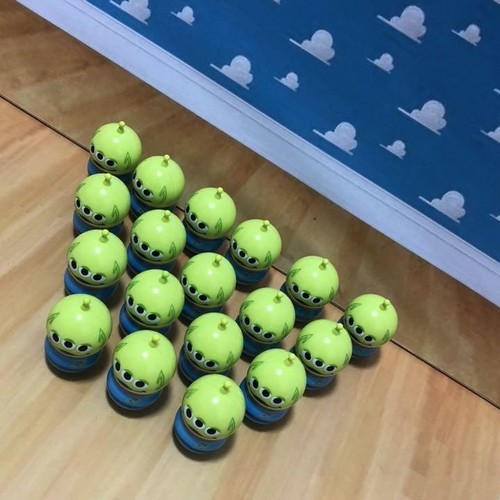 BANDAI Toy Story Little Green Men Figure nut-shaped figure Coo'nuts set ...