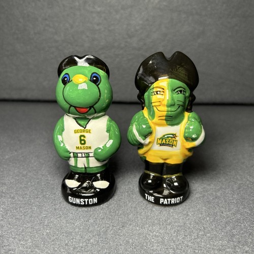 George Mason University Mascot Gunston The Patriot Salt Pepper Shakers ...