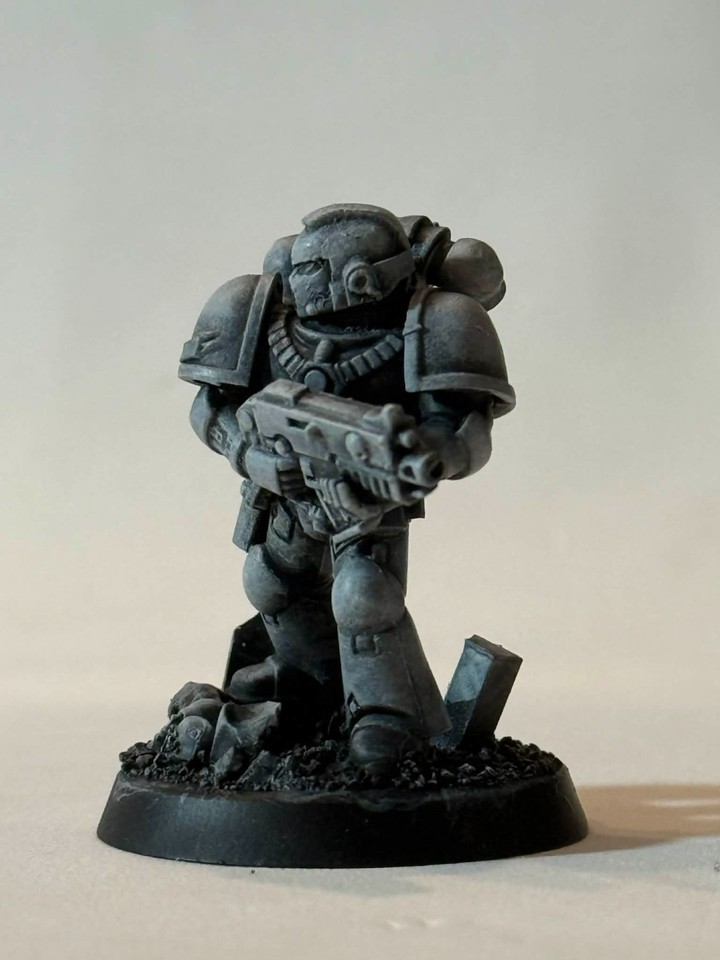 Space Marines 40k true scale First Born conversion | eBay