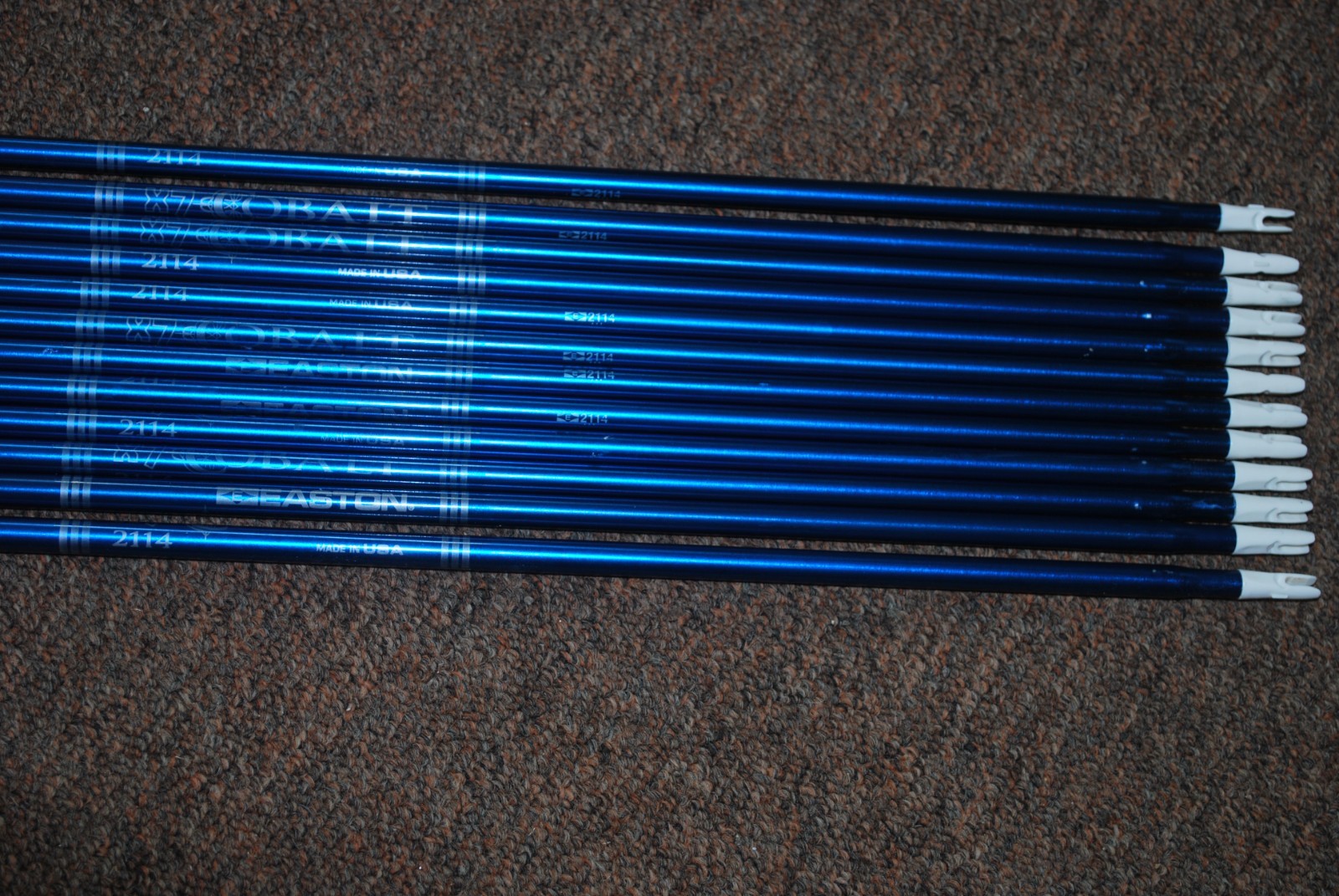 12 NEW EASTON X7 COLBALT 2114 ALUMINUN ARROW SHAFTS | eBay