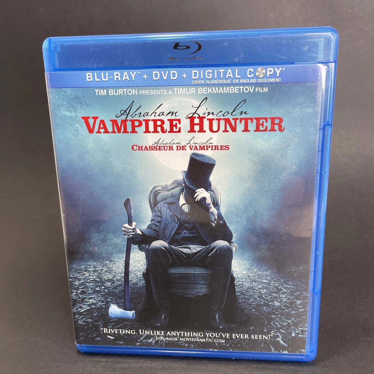 Abraham Lincoln Vampire Hunter Axe Spinning