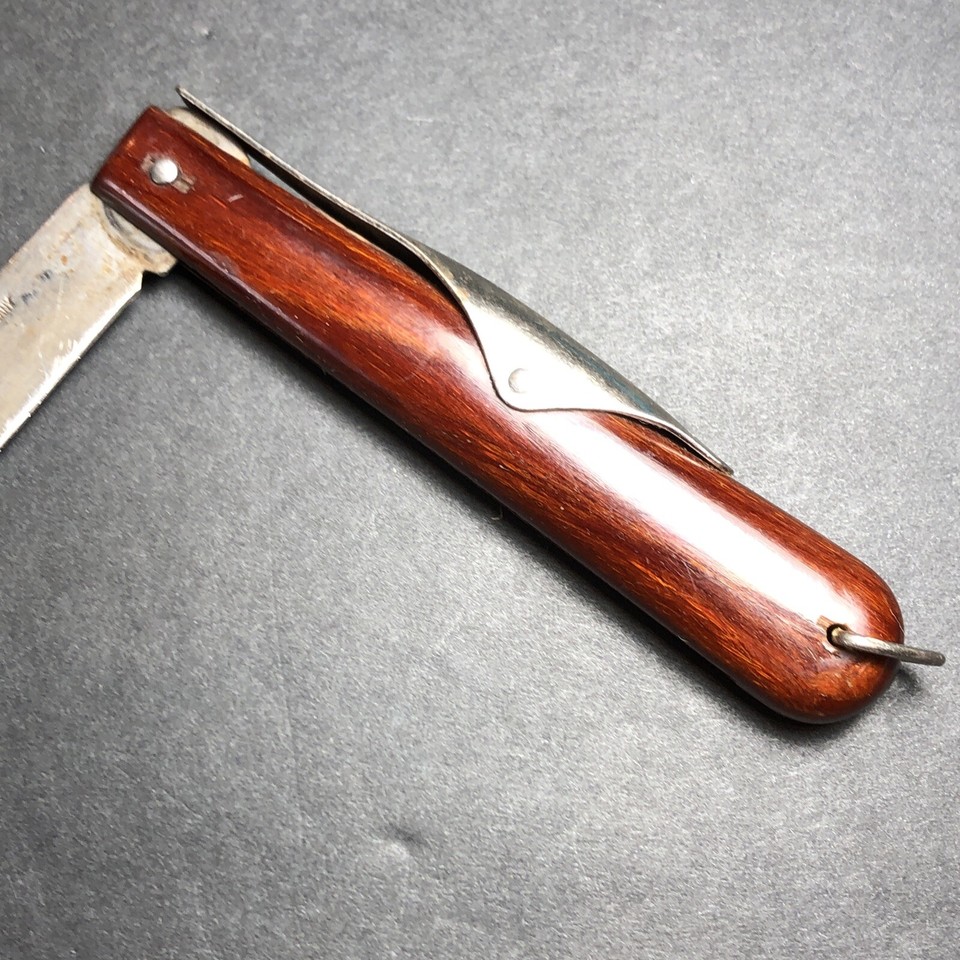 OKAPI Knife Made In Germany Single Blade Folder Carbon Steel Clip Blade ...