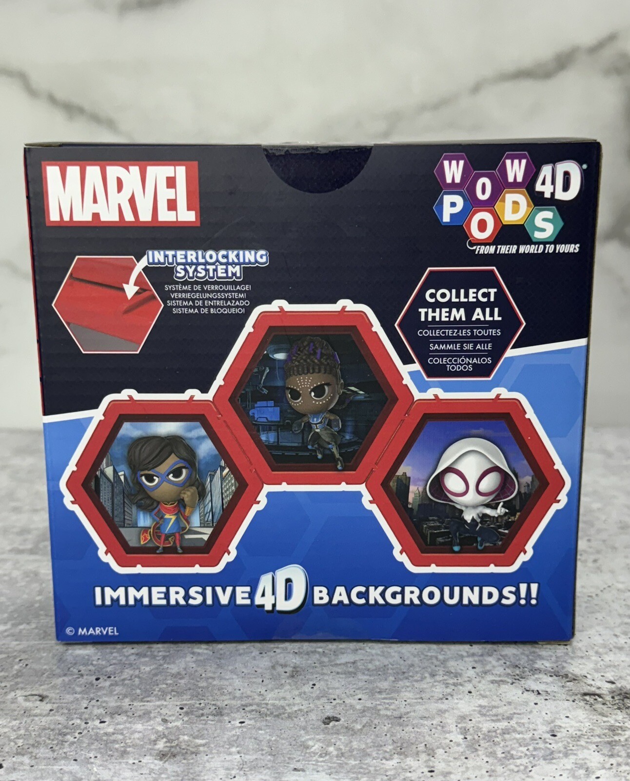 WOW Pods Avengers SHURI Immersive 4D Backgrounds Superhero Collectibles ...