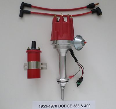 small cap 383 400 BIG BLOCK DODGE PRO SERIES RED HEI Distributor & 45K ...
