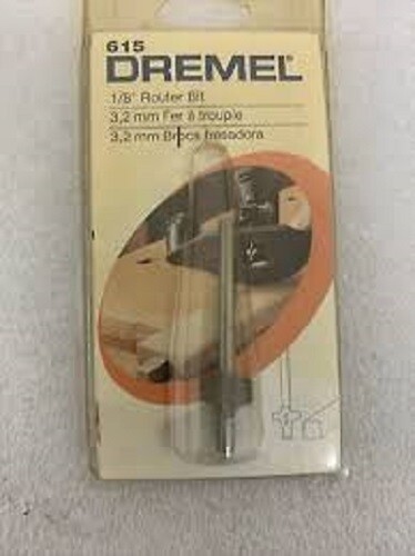 DREMEL 615 ROTARY POWER TOOL 1/8" CORNER ROUNDING ROUTER BIT ATTACHMENT ...