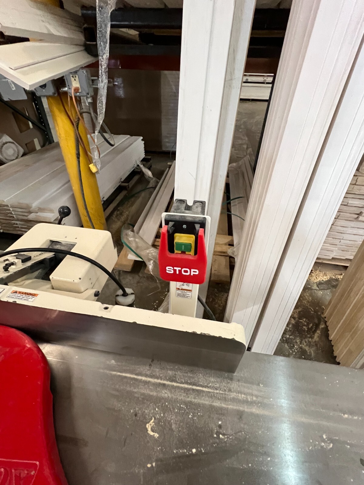 Shop Fox W1857 8" x 72" Dovetail Jointer with Mobile Base | eBay