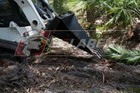 Stump Bucket Attachment Tree Spade Scoop Digger Skid Steer for Bobcat ...