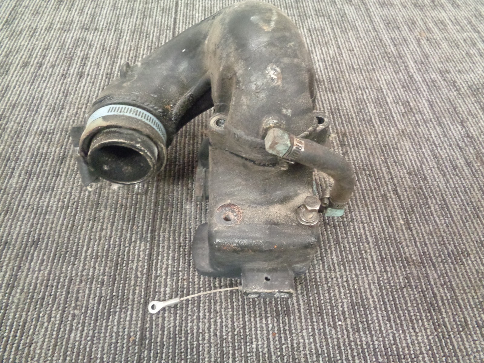 92 1992 WetJet Wet Jet 432 Jetski Jet Ski PWC Body Exhaust Outtake Pipe ...