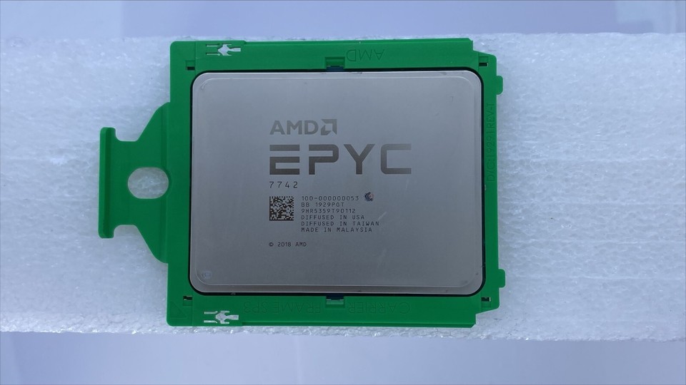 AMD EPYC 7742 64-Core 2.25GHz 256M 225W Processor 100-000000053 ...