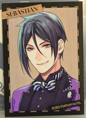 Black Butler Black Label Sebastian Random Card New Mint Condition | eBay