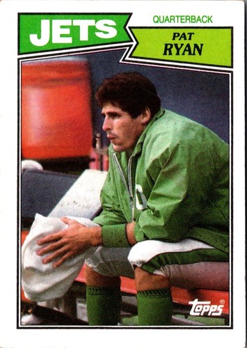 1987 Topps Pat Ryan #128 New York Jets Football Card | eBay