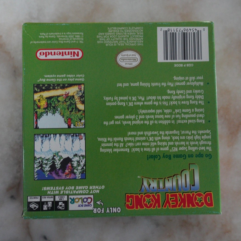 Game Boy Color GBC Donkey Kong Country CIB VERY GOOD | eBay UK