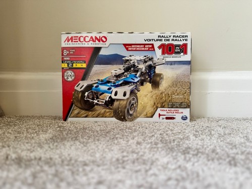 Meccano Engineering 10-in-1 Rally Racer Set 18203 – New Sealed STEM Toy ...