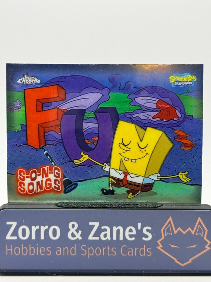 2025 Topps SPONGEBOB SQUAREPANTS Chrome PICK YOUR CARD! Inserts ...