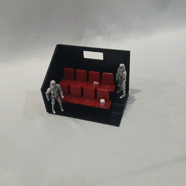 Movie Theater diorama for 3.75 in Action Figures | eBay