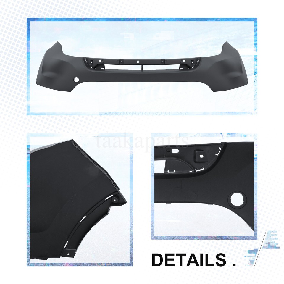 2011-2015 Ford Explorer Complete Front Bumper Cover Primed Grille ...