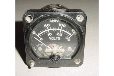 2 in 1 Amps Volts, Ammeter Voltmeter Indicator, 14873, Model 128 | eBay