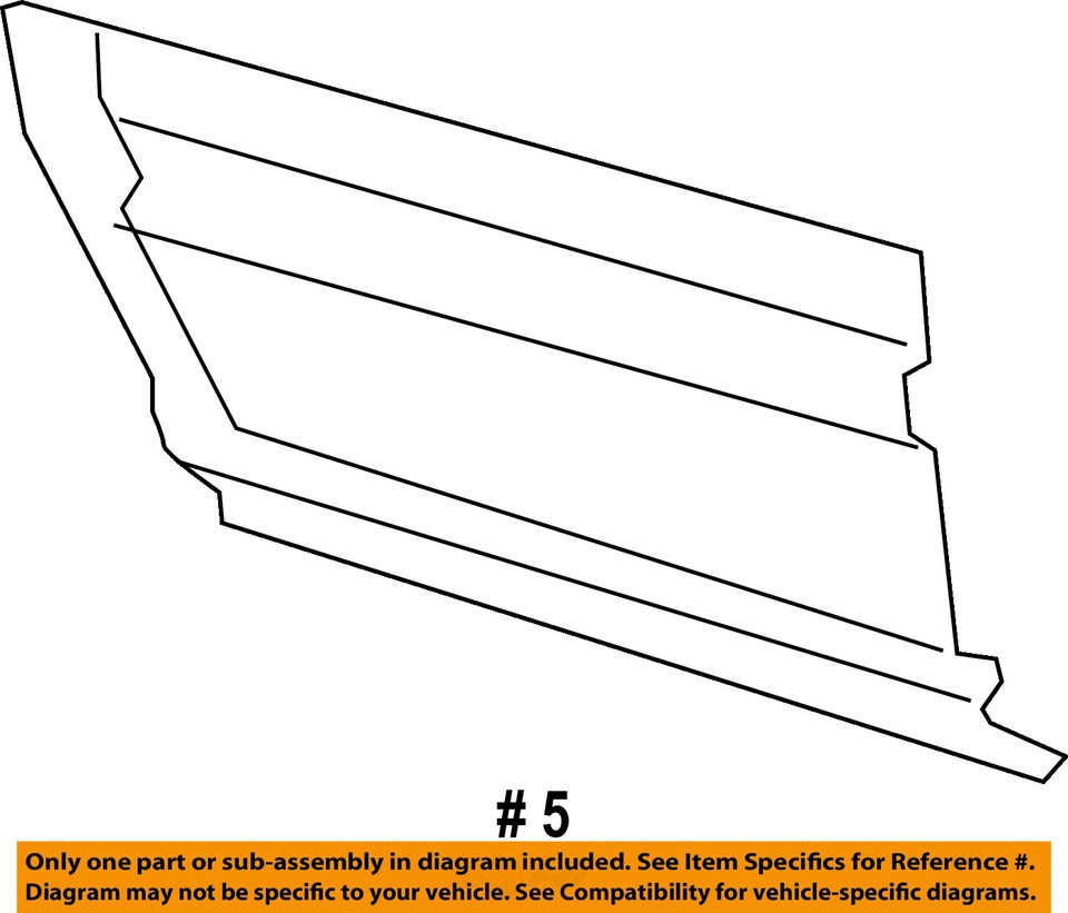 FORD OEM 15-23 E-Transit Side Panel Components-Lower Panel KK3Z6110128A ...