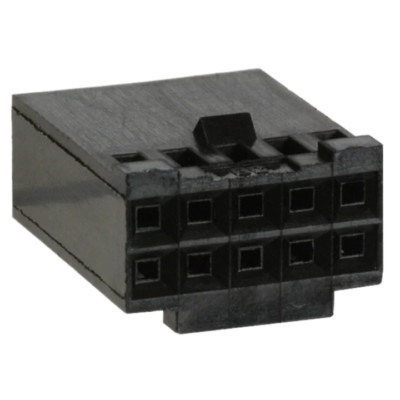 Pack of 15 87631-5 Conn Housing 10 POS .100 P0L Dual, Black, RoHS | eBay