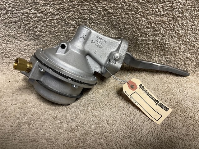 Original 1969 Boss 429 Carter X Fuel Pump 4842S Assembly Line Part Date ...