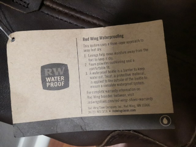 Right ONLY Red Wing Mens Brown Leather PECOS STEEL TOE Supersole Boots ...