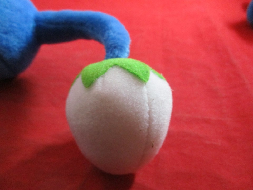 Blue Pikmin Set (Leaf Bud Flower) Pikmin Nintendo Gamecube 2001 Beanbag ...