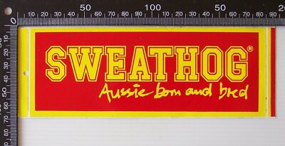 VINTAGE SWEATHOG TOUGH TIMES CLOTHES AUSTRALIA ADVERTISING PROMO VINYL ...